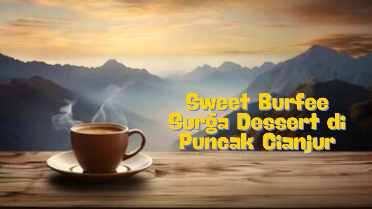Sweet Burfee Surga Dessert di Puncak Cianjur yang Wajib Kamu Kunjungi ...